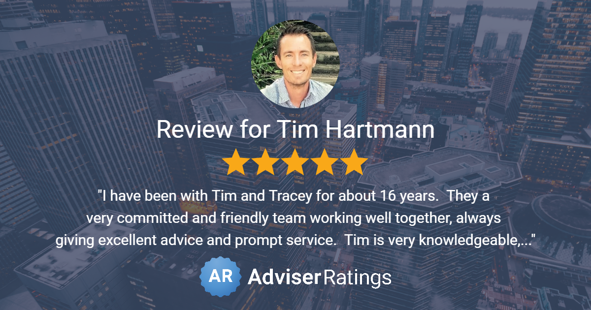 5 star review of Tim Hartmann