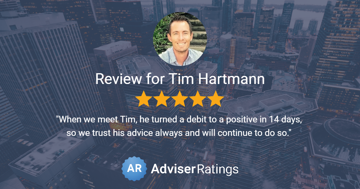 5 star review of Tim Hartmann